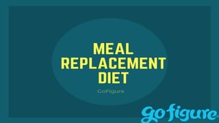 Meal replacement diet | PPT