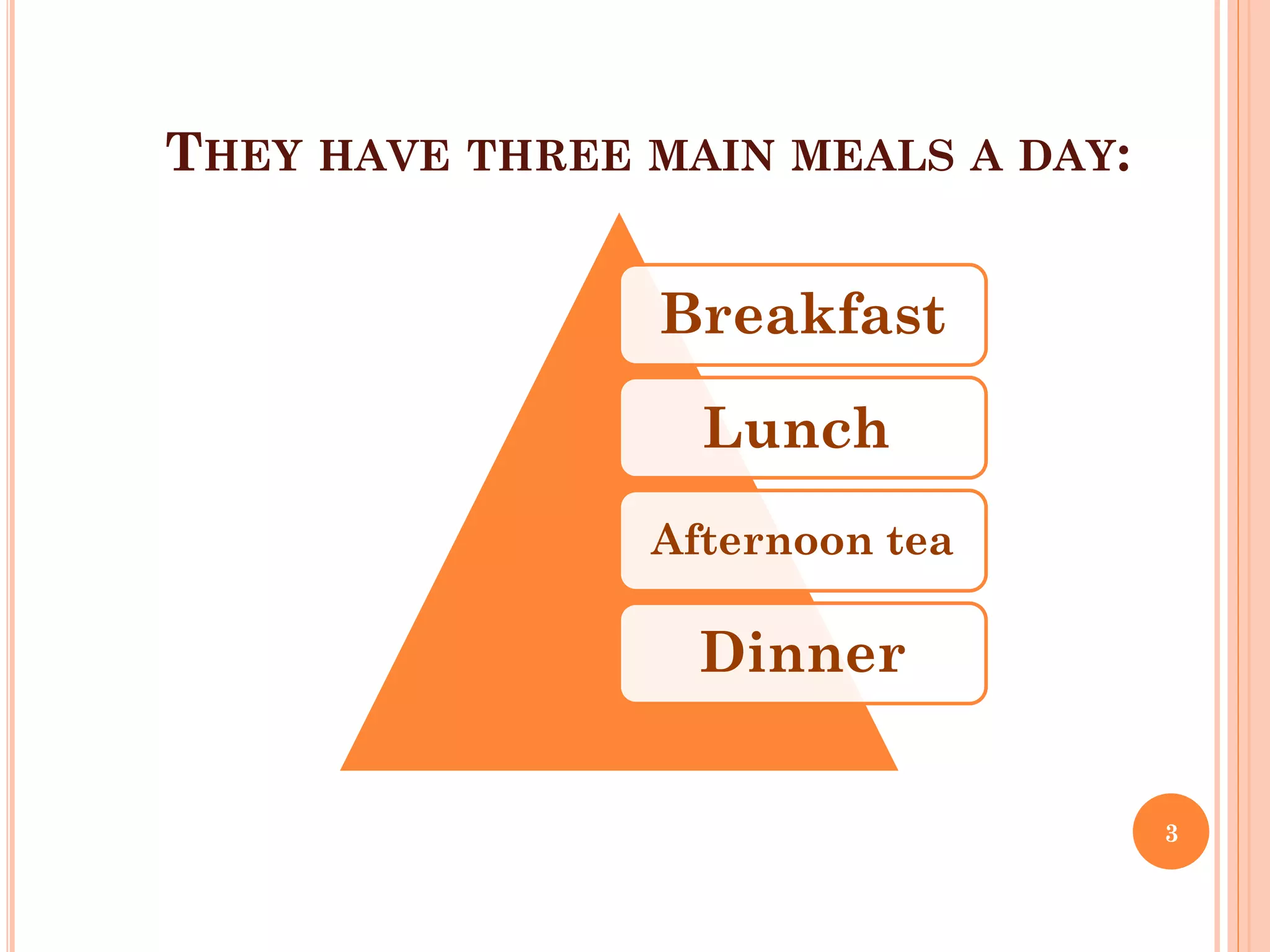 Meals and meal times | PPT