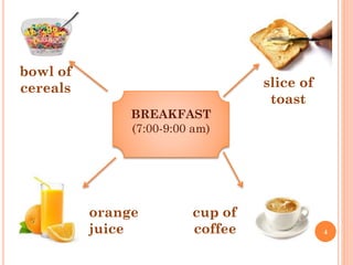 Meals and meal times | PPT