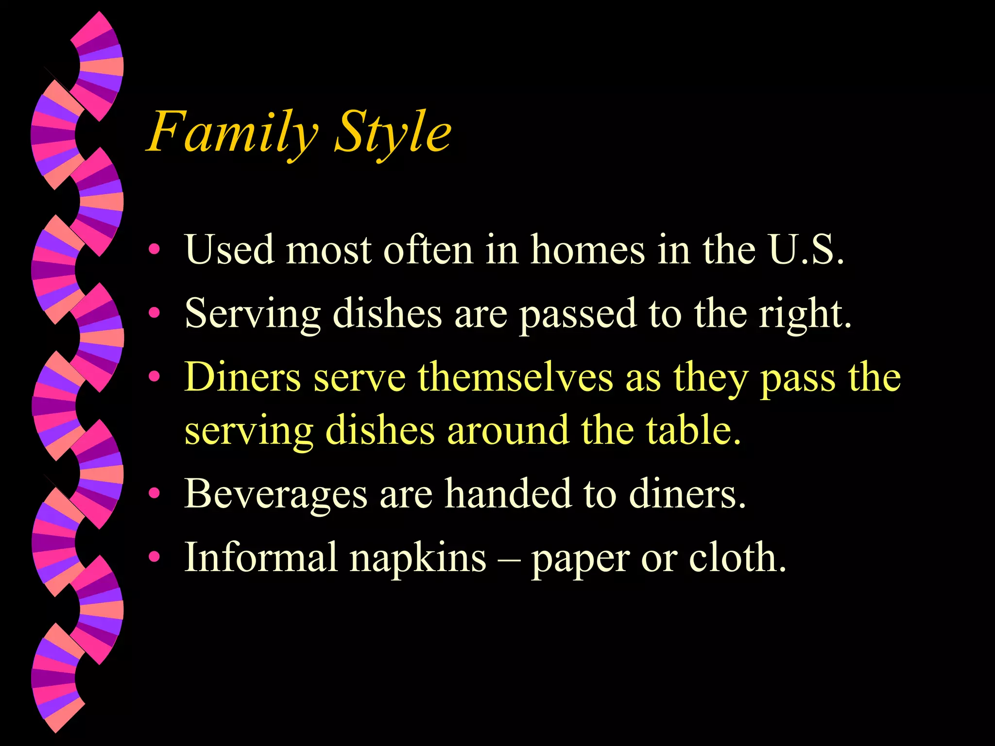Meal service style YR 11 F&N.ppt
