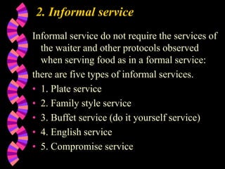 Meal service style YR 11 F&N.ppt