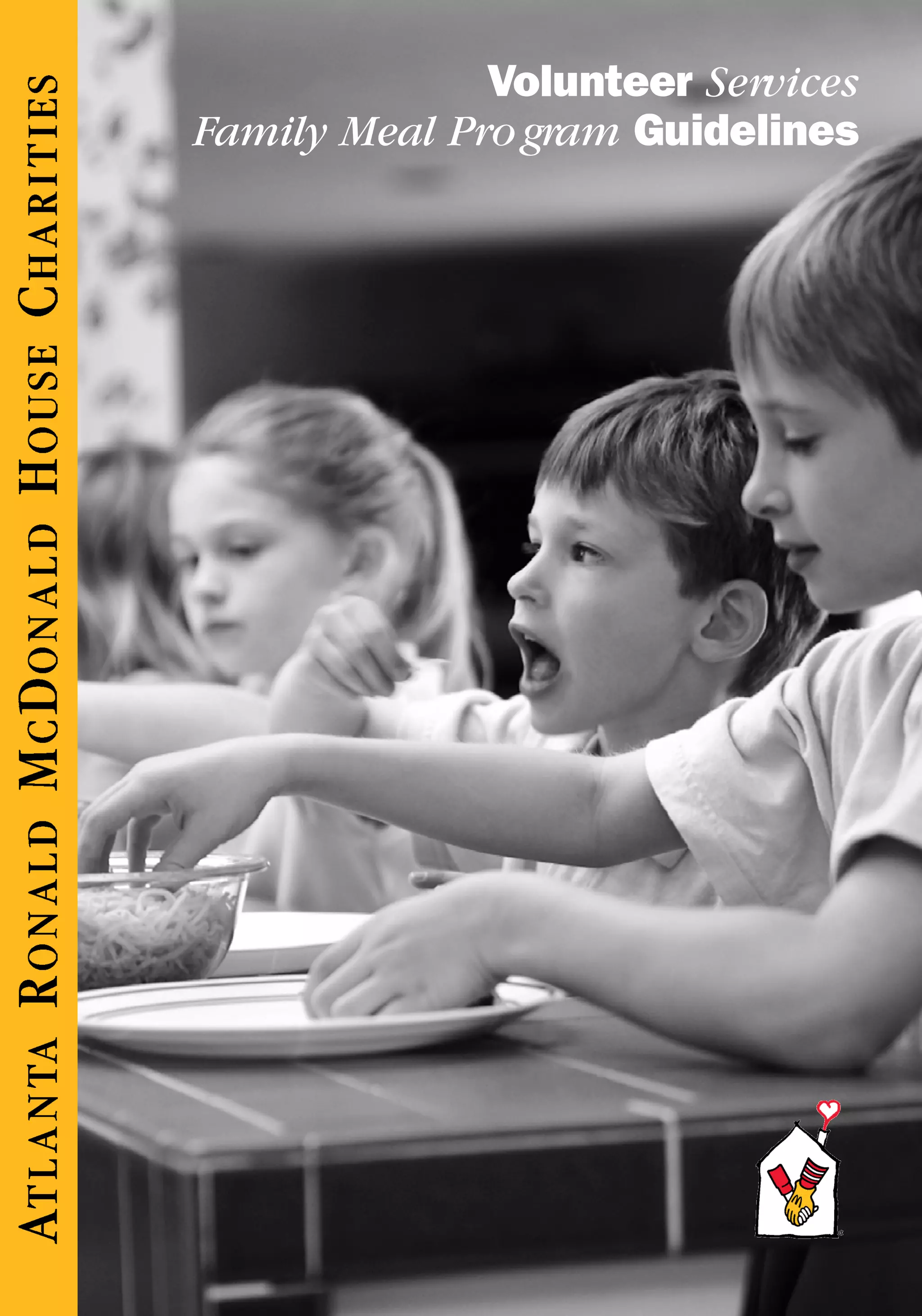Ronald McDonald House Meal Guidelines | PDF