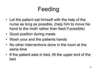Meal situation for patients in healthcare | PPT