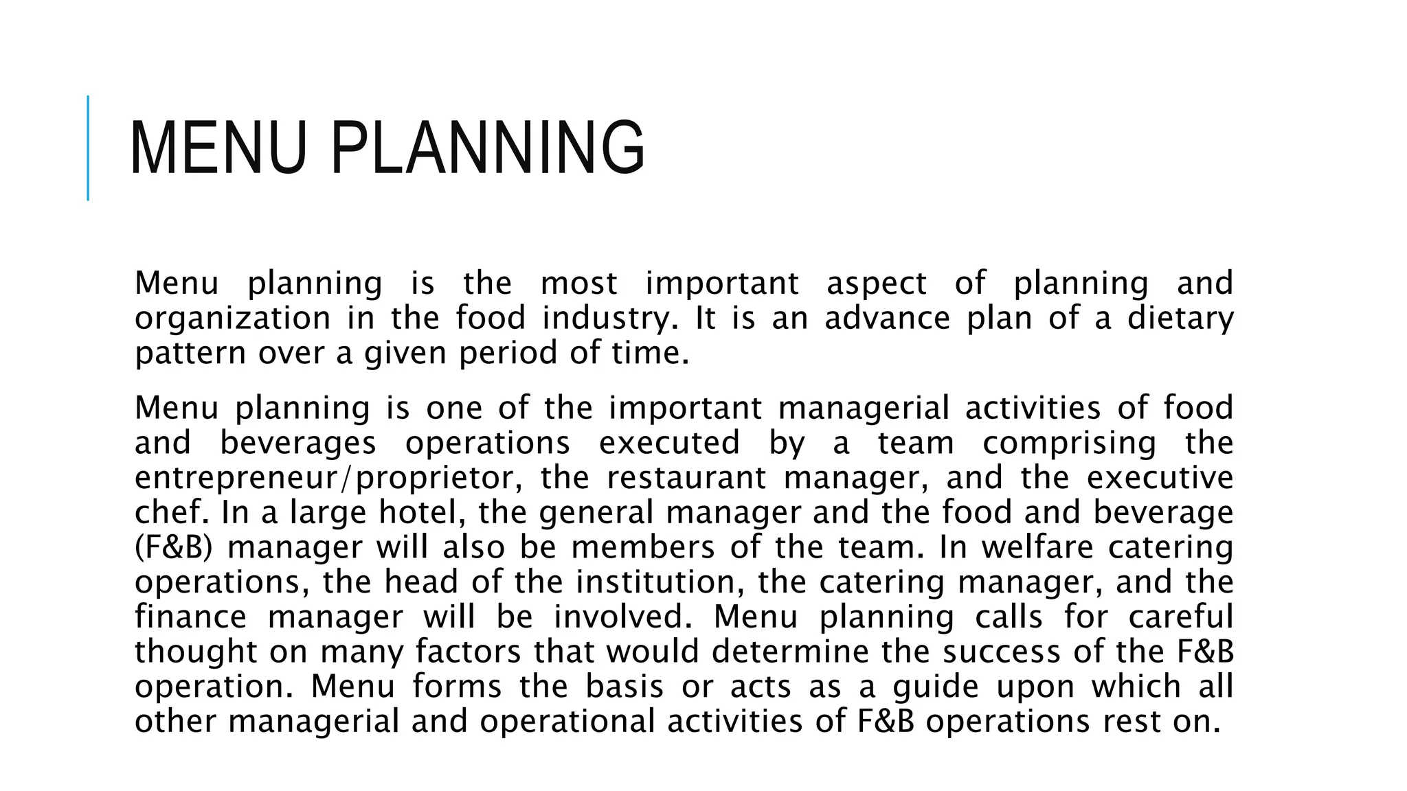 MEALS & MENU PLANNING mba ttm.pptx