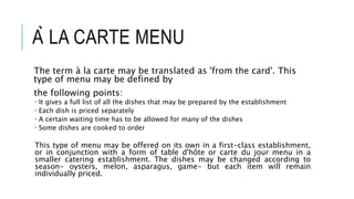 MEALS & MENU PLANNING mba ttm.pptx