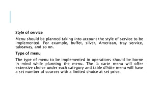 MEALS & MENU PLANNING mba ttm.pptx