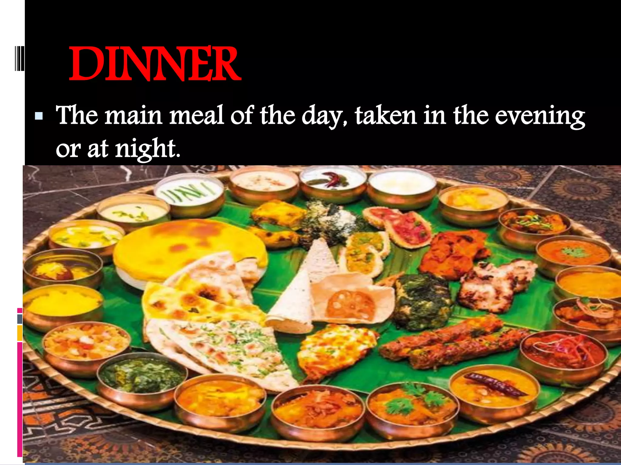 Meals of the day | PDF