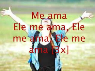 Me ama (diante do trono) | PPTX