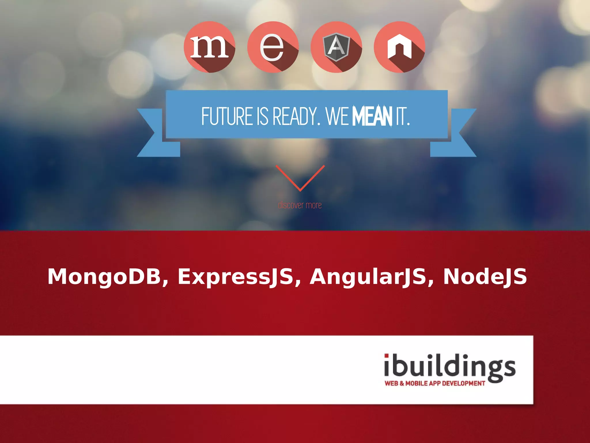 Il Web orientato al futuro: Express, Angular e nodeJS | PPT