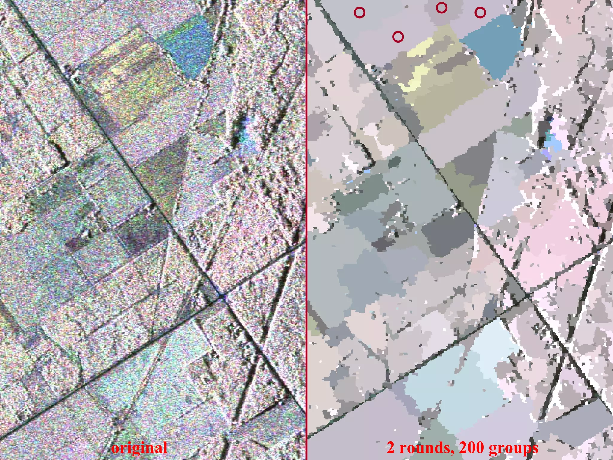WE4.L09 - MEAN-SHIFT AND HIERARCHICAL CLUSTERING FOR TEXTURED POLARIMETRIC SAR IMAGE ...