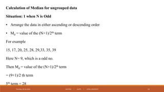 Mean and median | PPTX