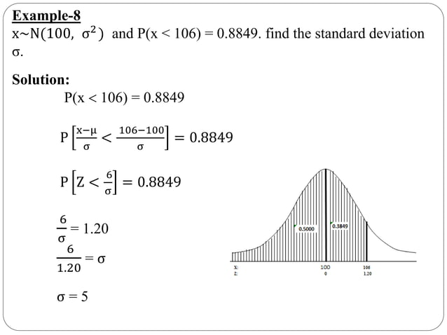 Mean and standard deviation by using normal distribution | PPTX | Business Accounting & Finance ...