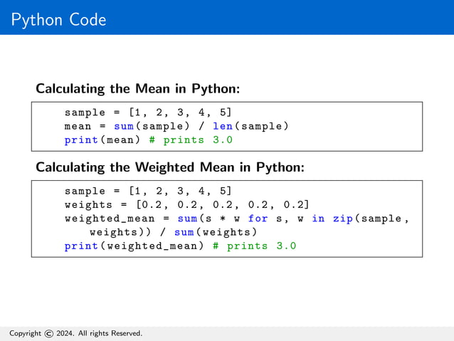 Difference between Mean and Weighted Mean | PDF | Physics | Science