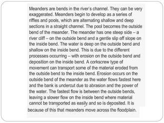 Meander Formation | PPT | Geology | Science