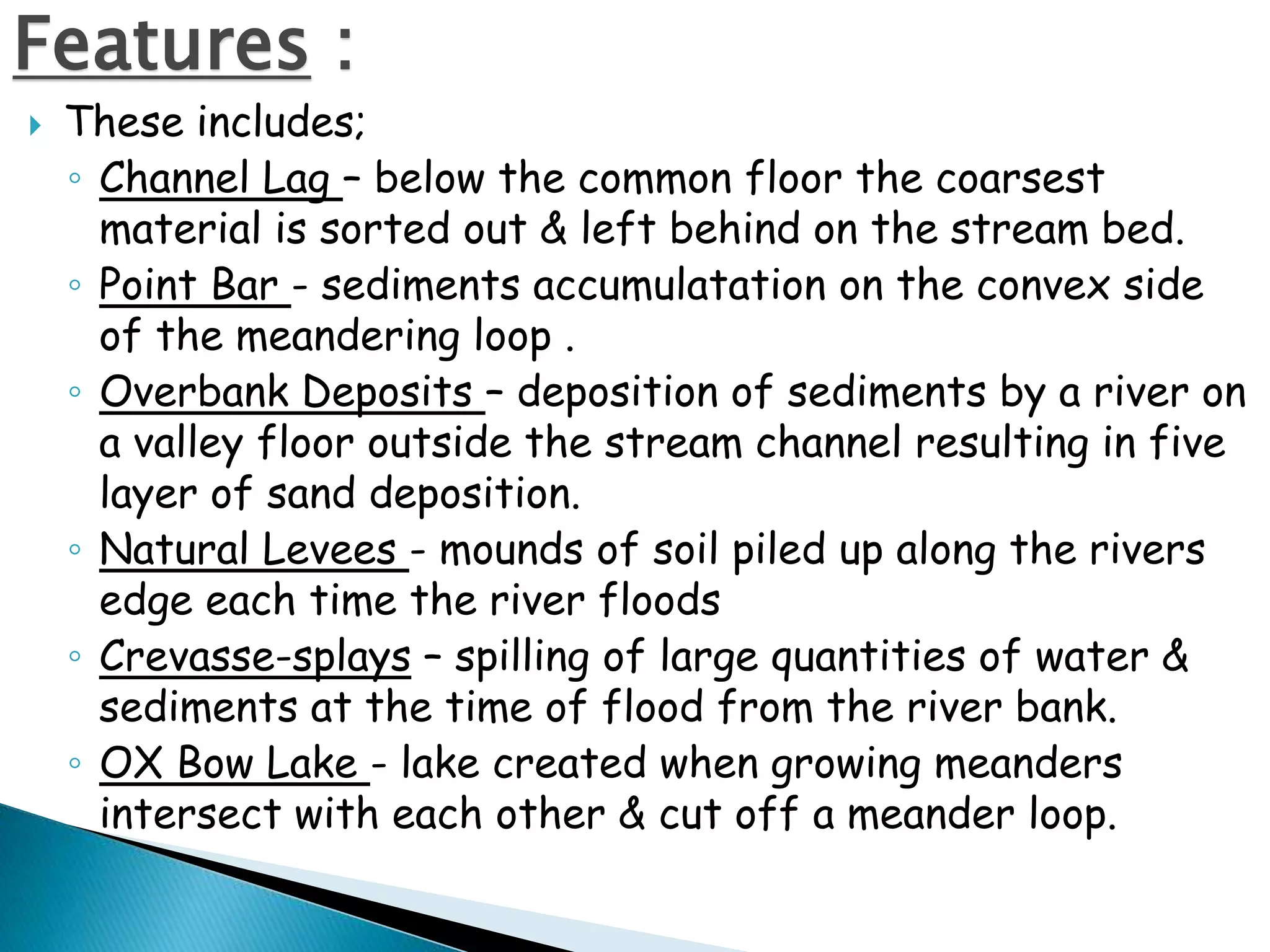 Meandering rivers | PPTX