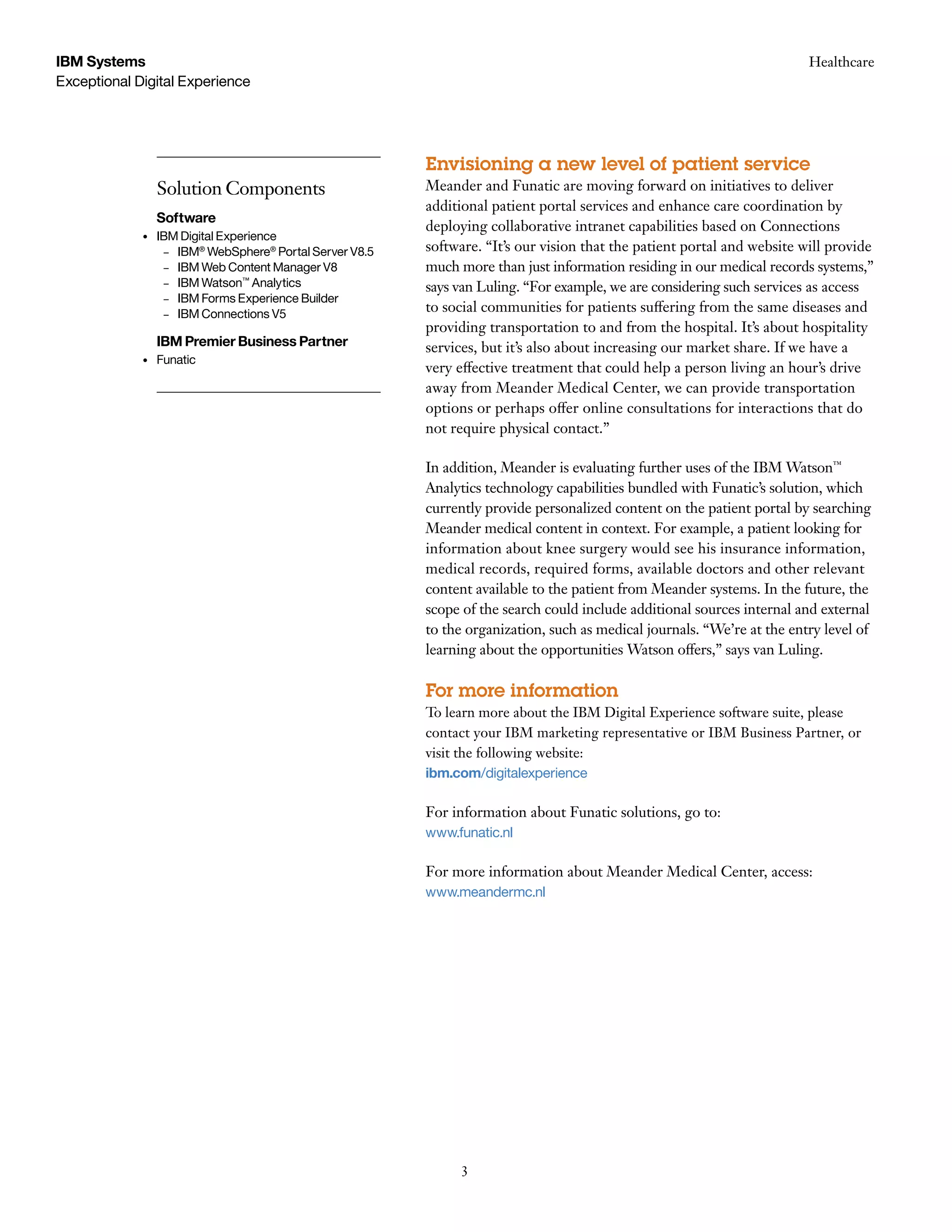 Meander medical center dx | PDF