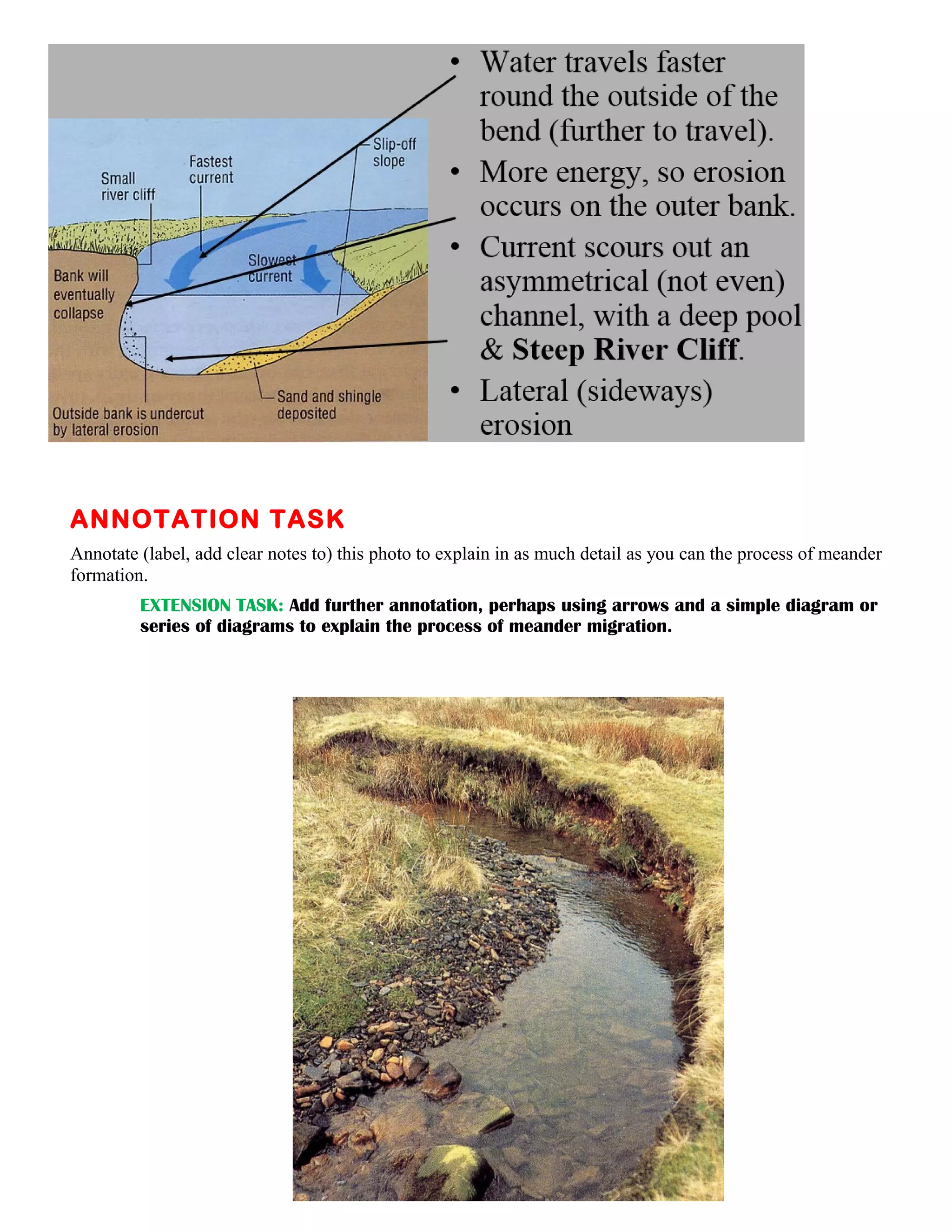 Meanders db worksheet | DOC