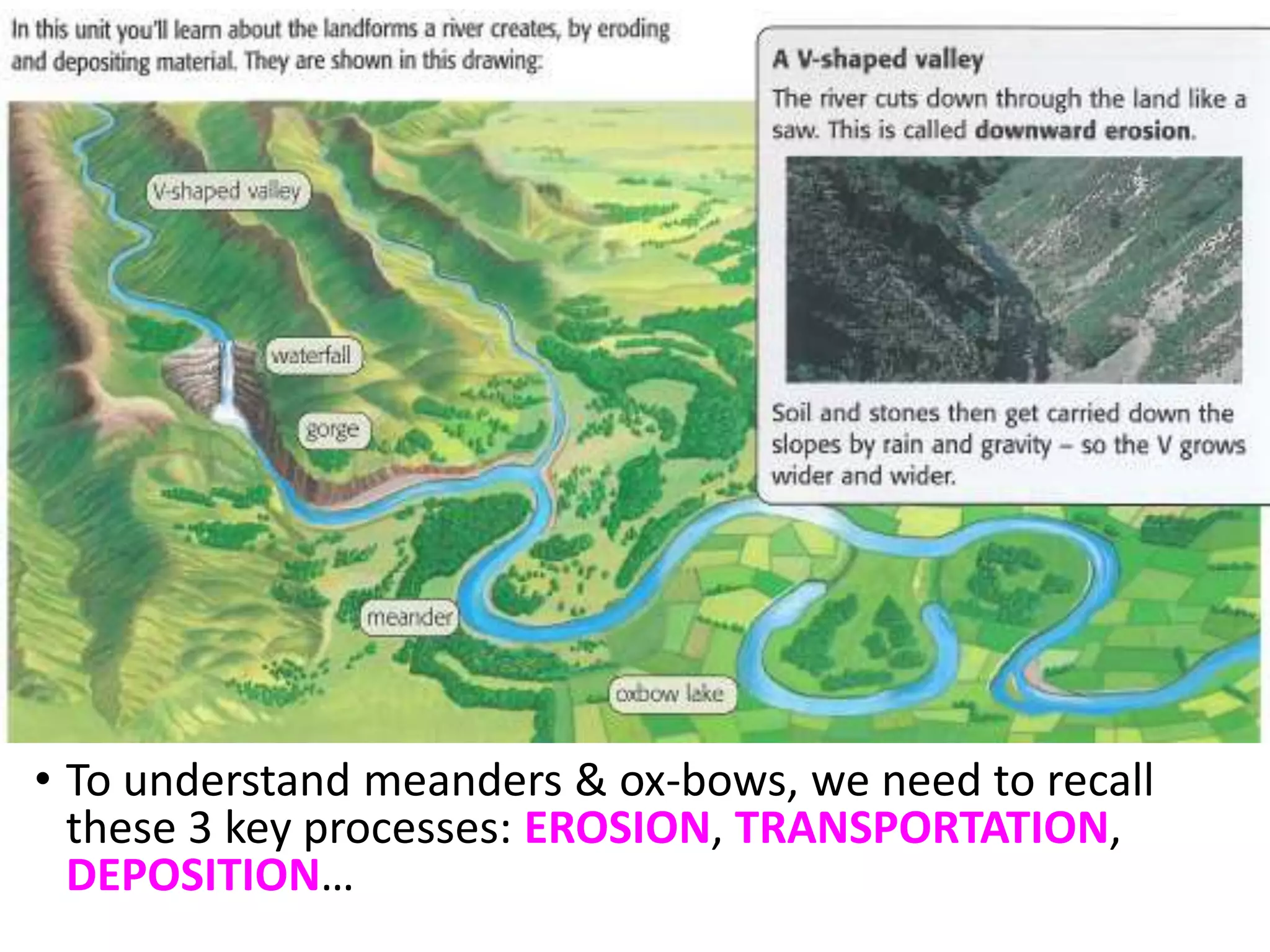 Meanders to ox bow db | PPTX