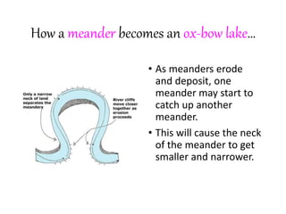 Meanders to ox bow db | PPTX