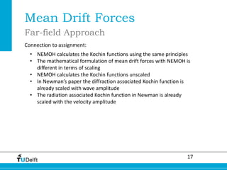 Mean Drift Forces Far-field Approach | PPTX