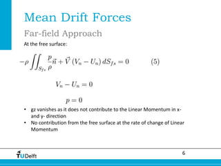 Mean Drift Forces Far-field Approach | PPTX