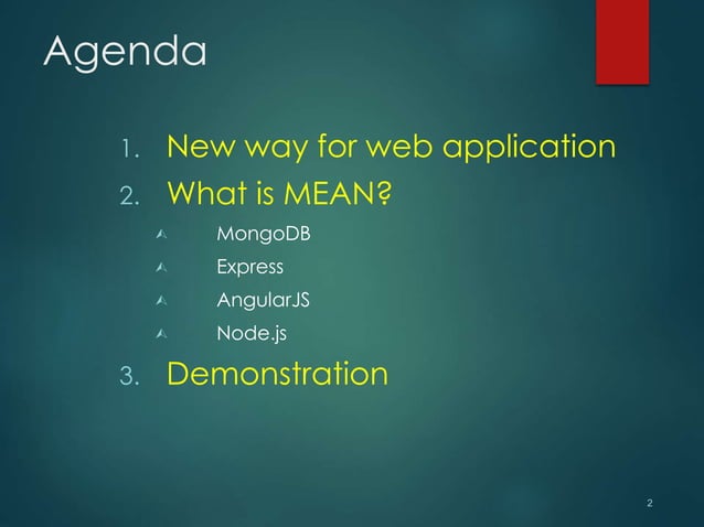 Mean full stack development | PPTX | Web Development | Internet