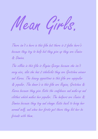 Mean girls | DOCX