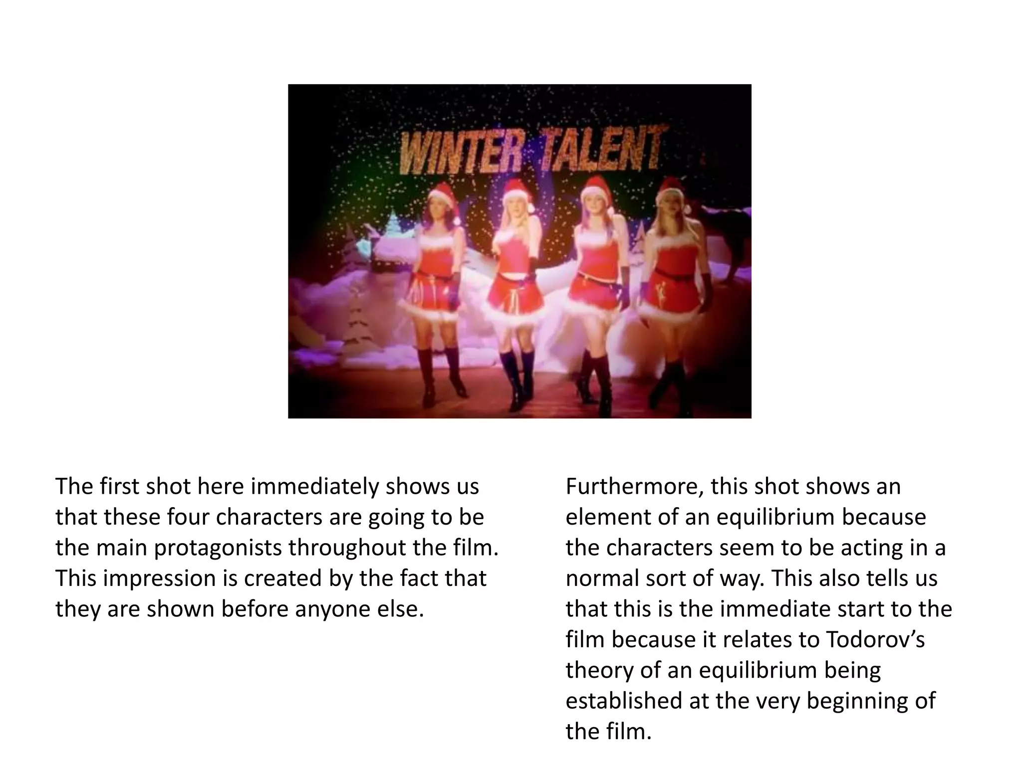 Mean girls narrative structure analysis | PPTX