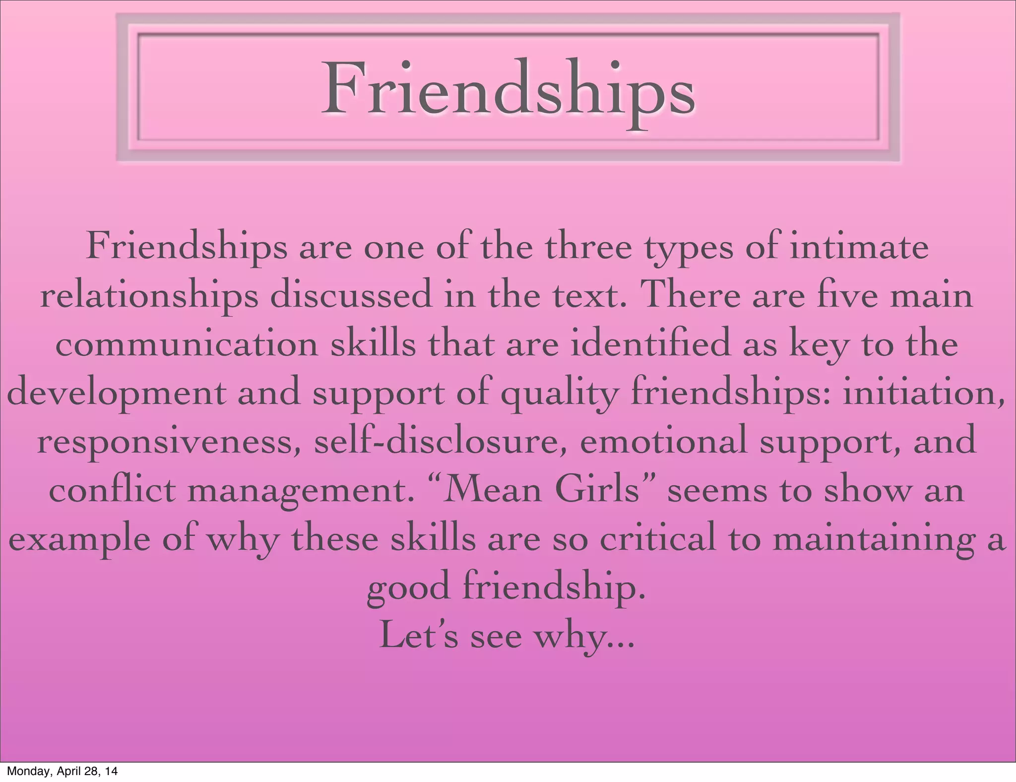 Mean girls presentation | PDF
