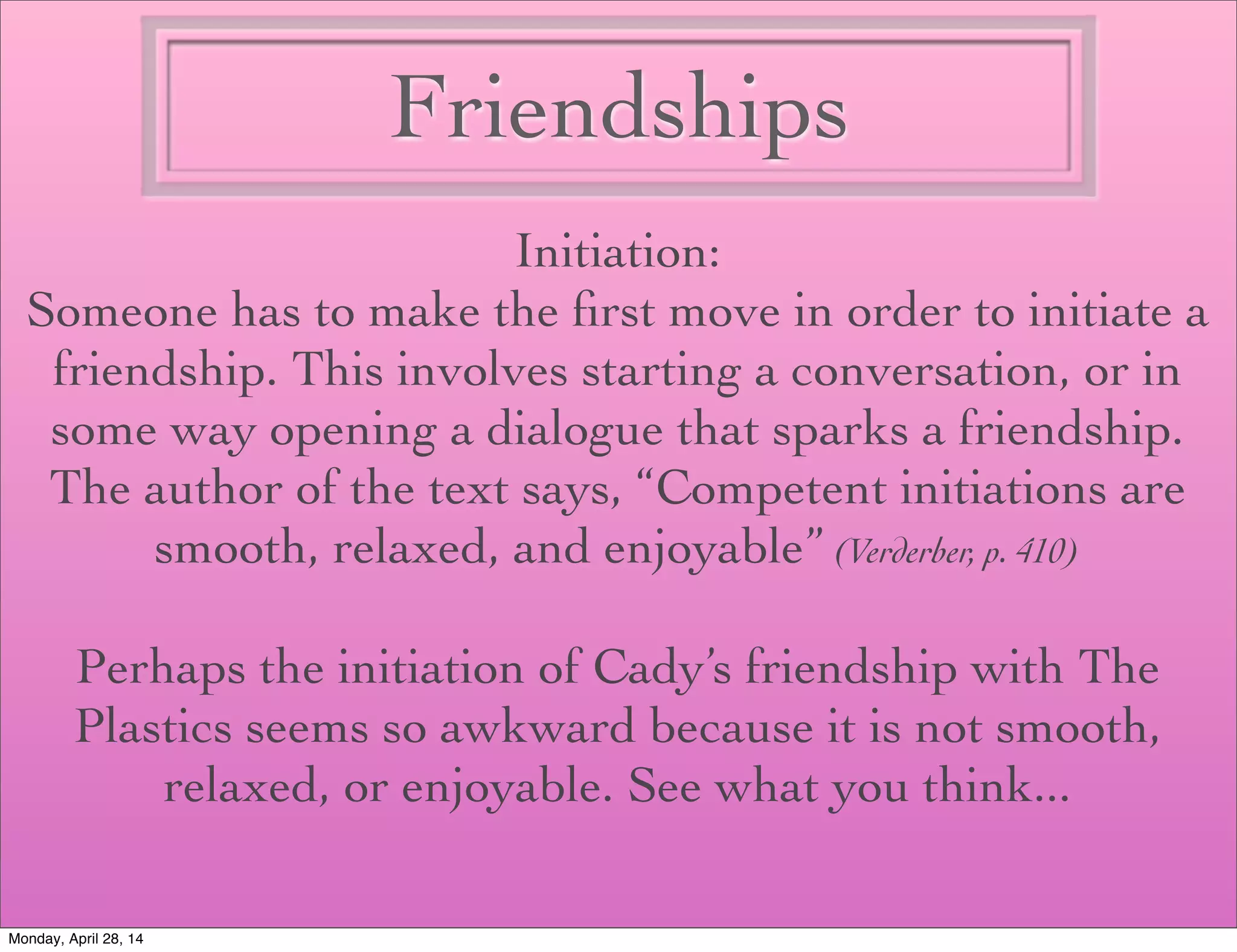 Mean girls presentation | PDF