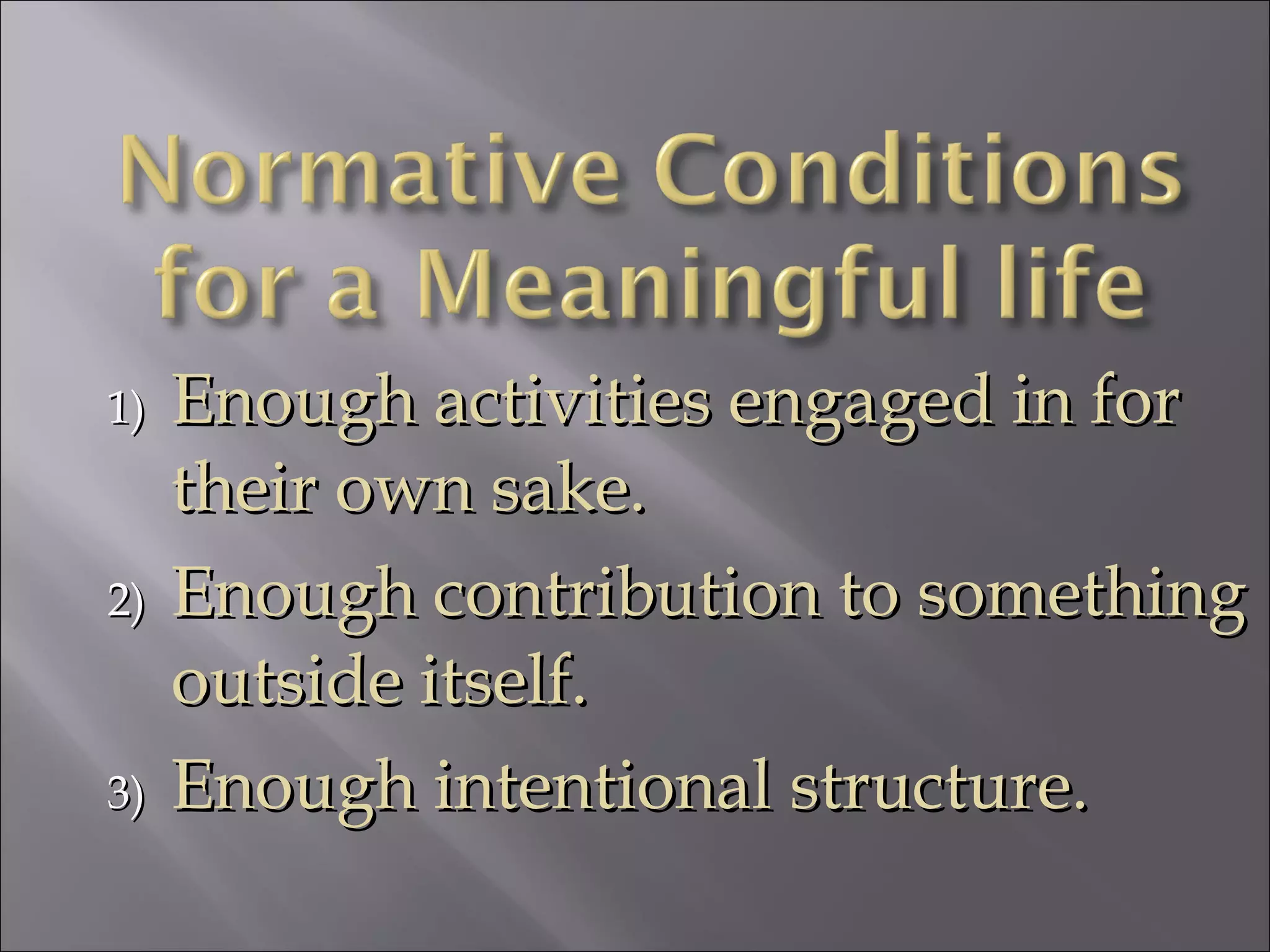 Meaning of Life | PPT