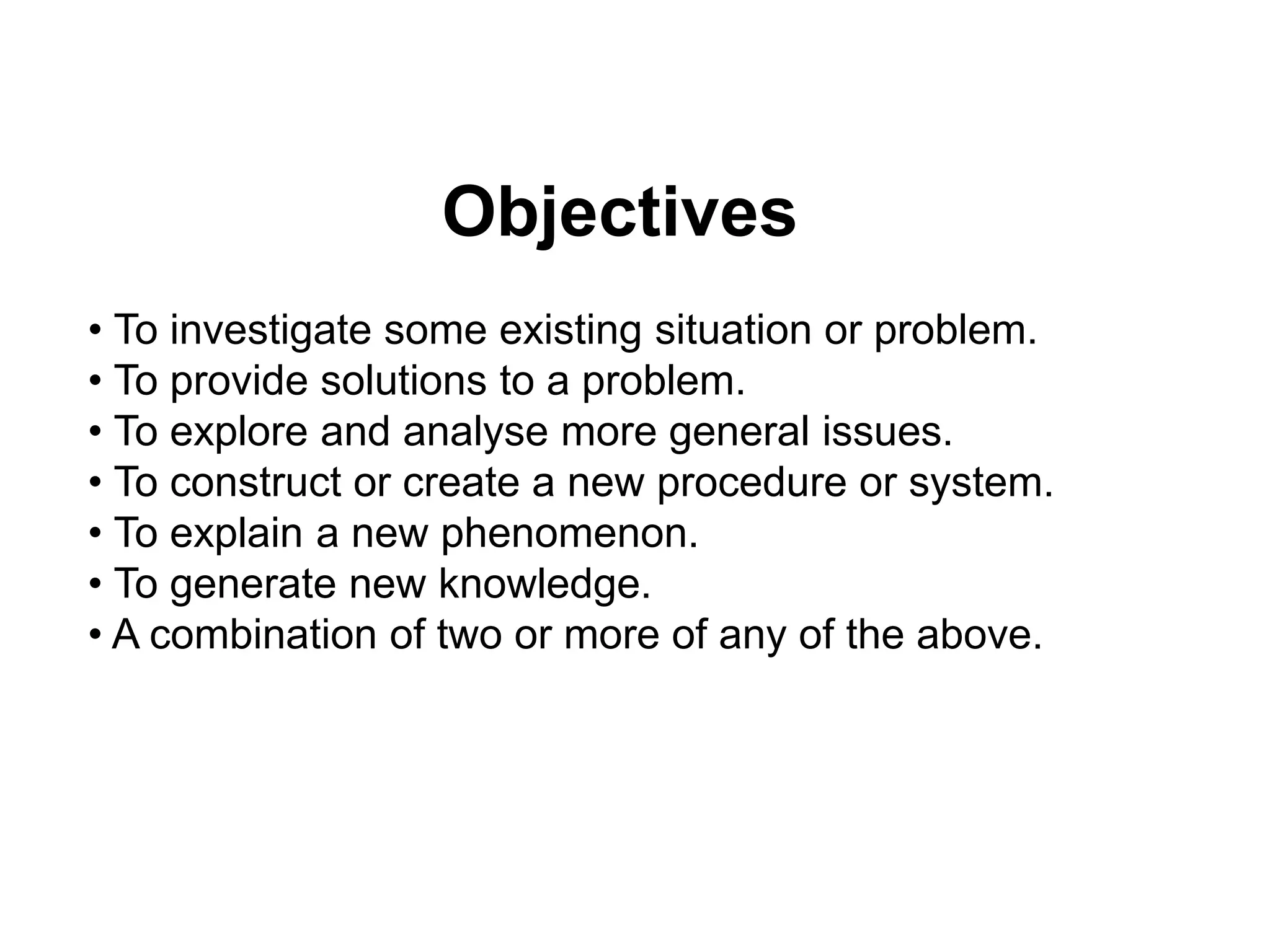 Meaning objectives -approaches of Research Methodology | PPT ...