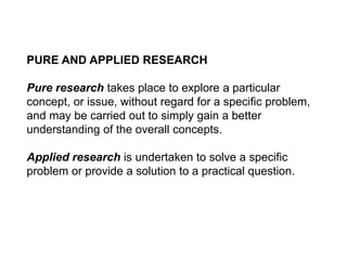 Meaning objectives -approaches of Research Methodology | PPT ...