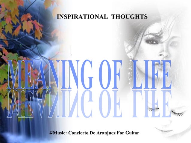 Meaning Of Life | PPT