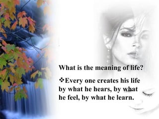 Meaning Of Life | PPT
