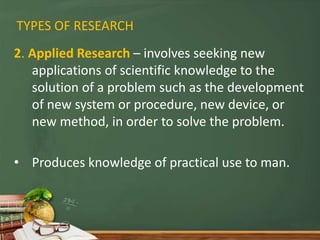 Meaning and characteristics of research | PPTX