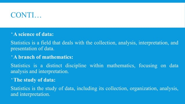 Meaning and Characteristics of Statistics.pptx
