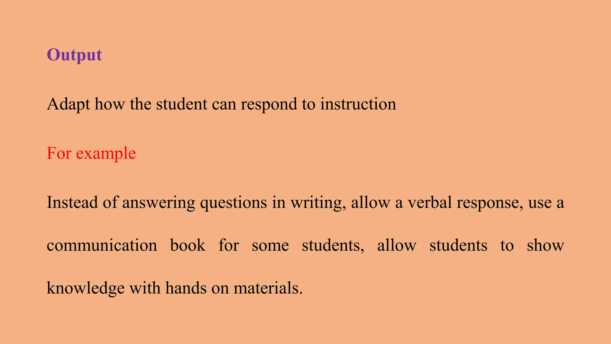 Meaning And Concept Of Curriculum Adaptation, Accommodation And ...