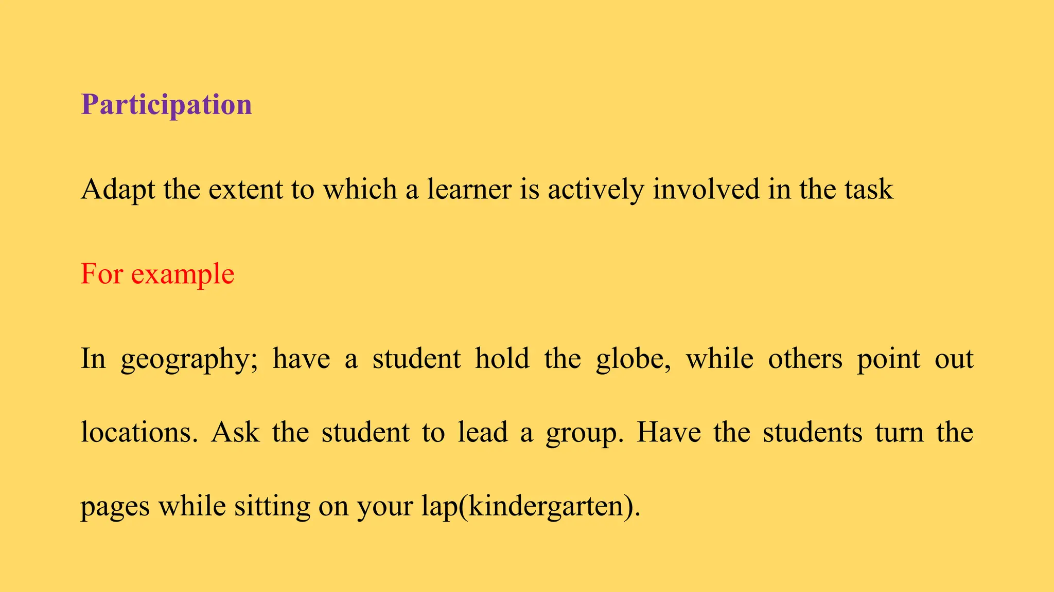 Meaning And Concept Of Curriculum Adaptation, Accommodation And ...