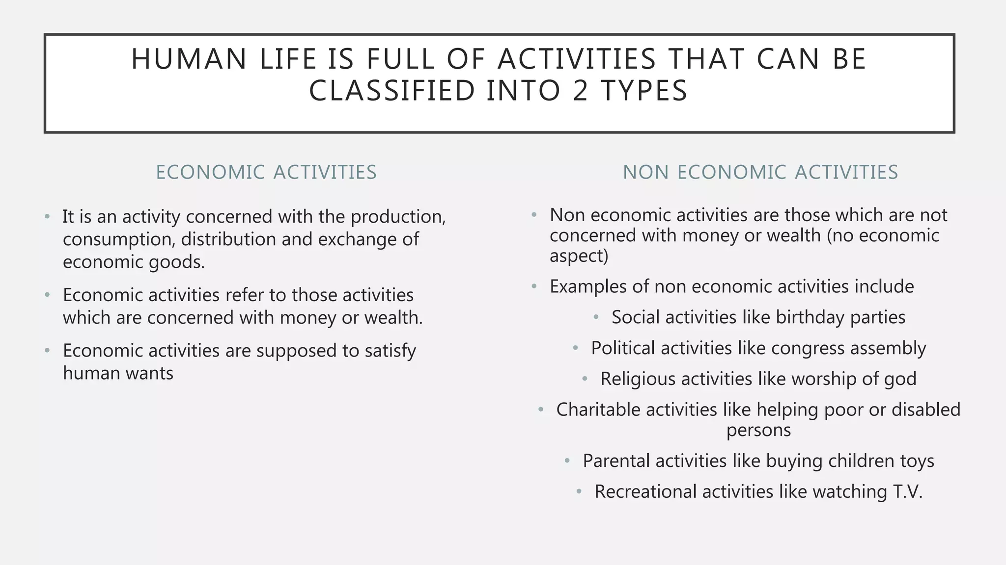 Meaning and definintion of economics | PPTX