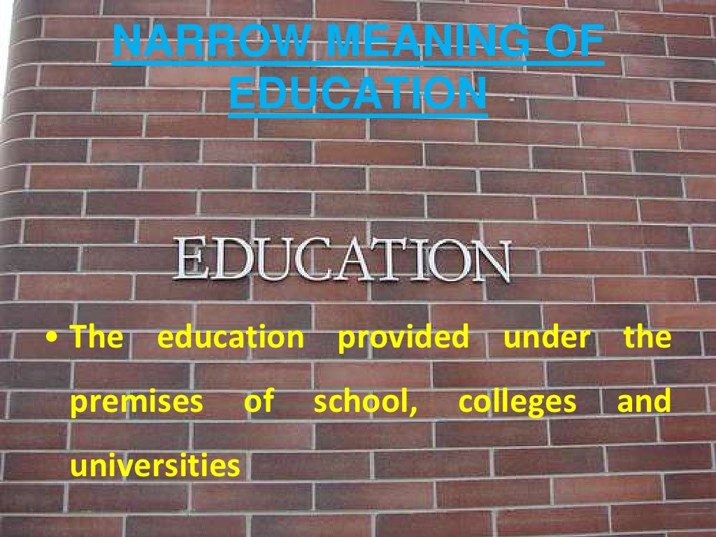Meaning And Definition Of Education meaning-and-definition-of-education