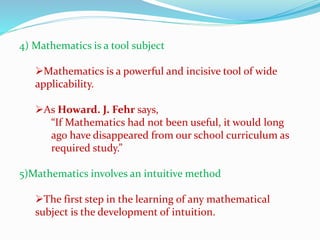 Meaning and definition of mathematics | PPTX