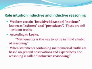 Meaning and definition of mathematics | PPTX