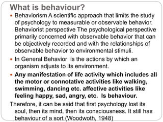 Meaning and definition of psychology | PPT