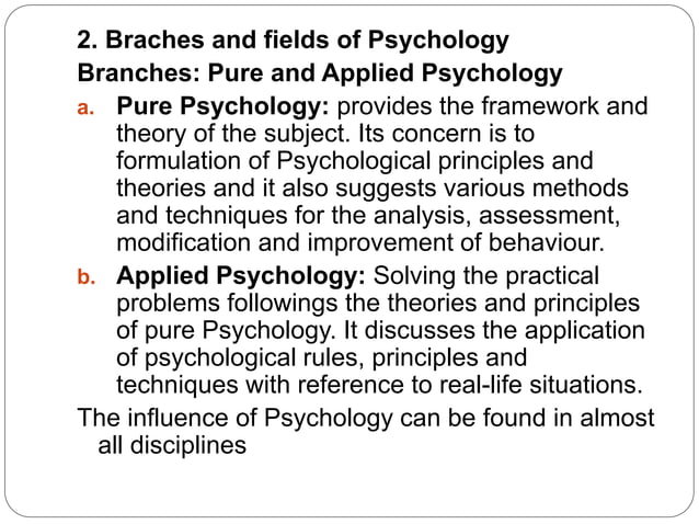 Meaning and definition of psychology | PPT