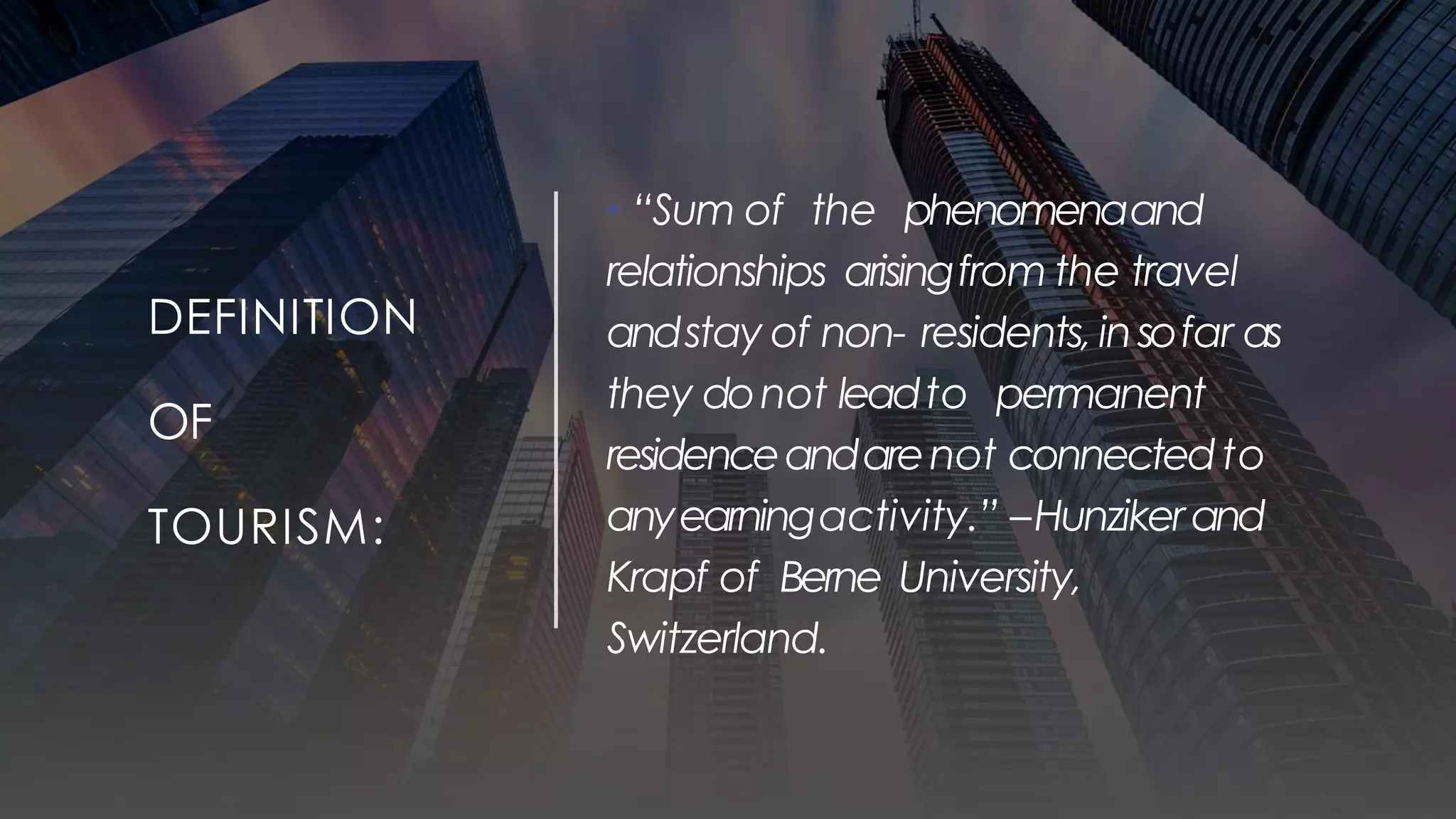 Meaning and Importance of Tourism-PT1.pdf | Travel Preparation and ...