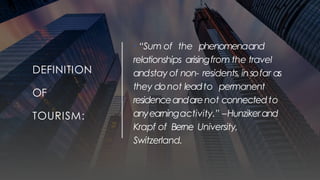 Meaning and Importance of Tourism-PT1.pdf | Travel Preparation and ...