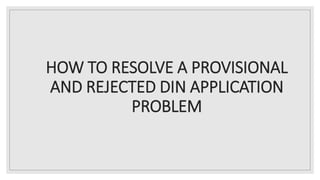 Meaning and legal framework of Director Identification Number (DIN ...