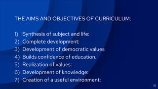 meaning and nature of curriculum.pptx | Primary Education | Education