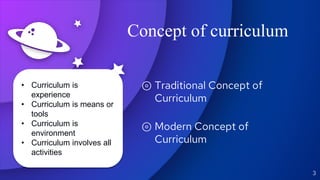 meaning and nature of curriculum.pptx | Primary Education | Education